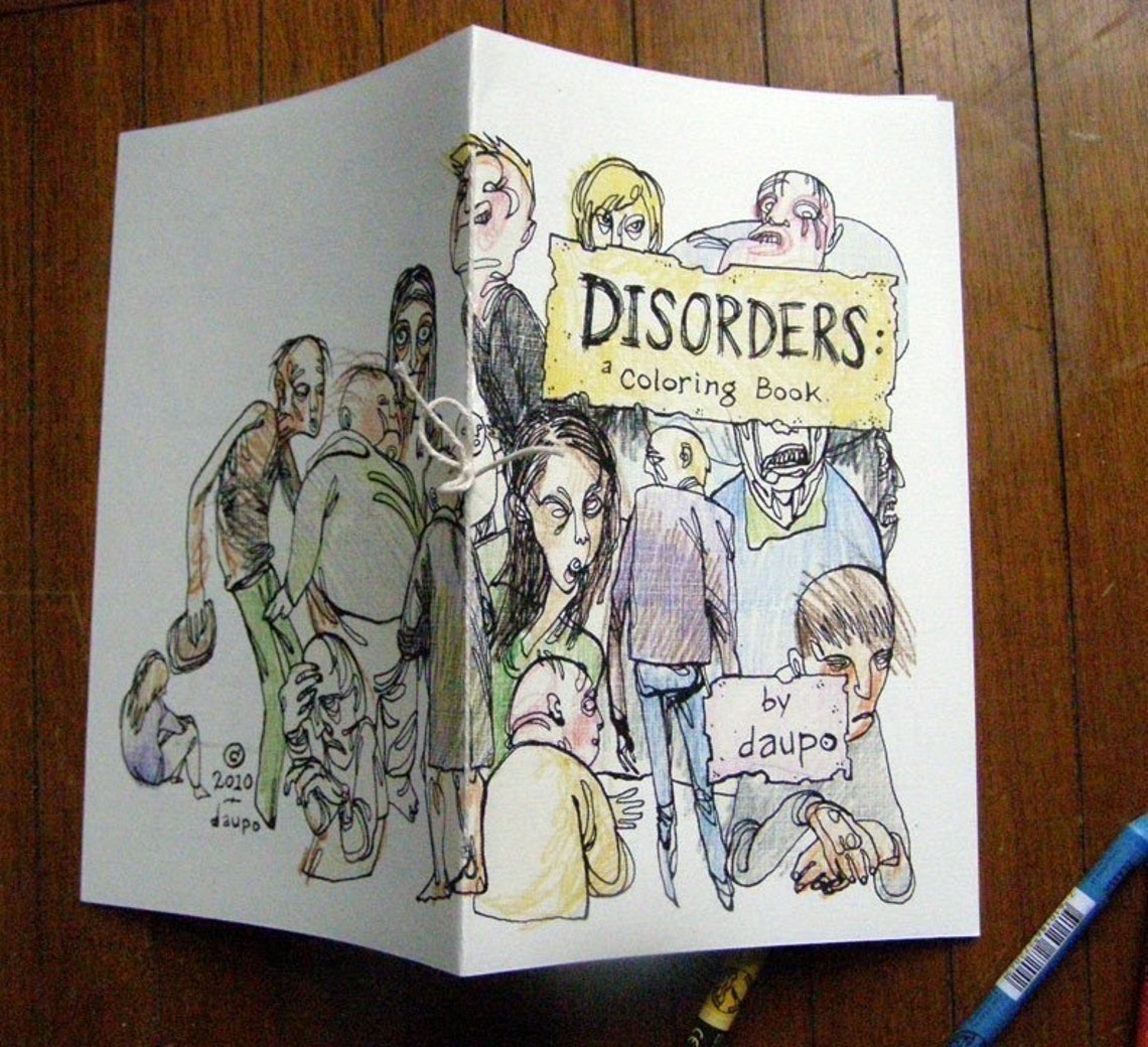 Disorders, a Coloring Book - Etsy
