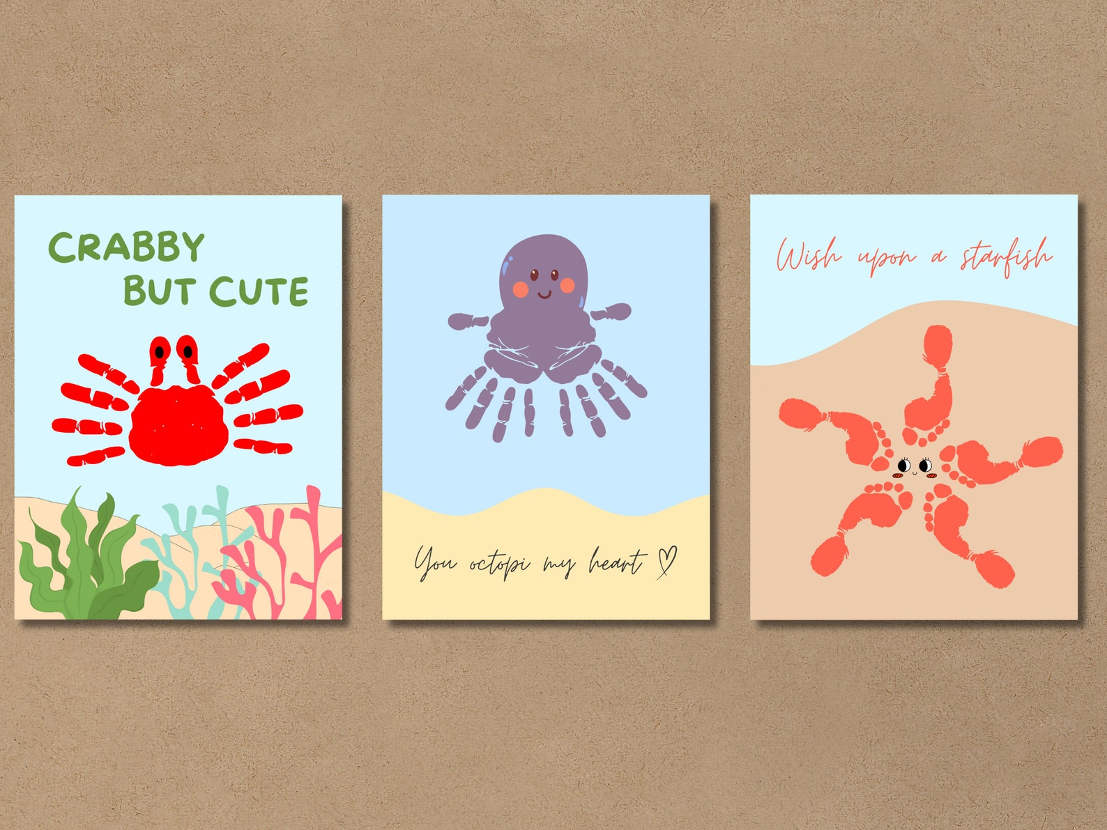 Summer Handprint Template Summer Crafts for Kids Summer Handprint Art ...