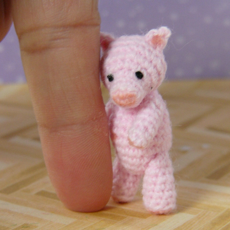 Miniature Pig AMIGURUMI Crochet PATTERN - Etsy