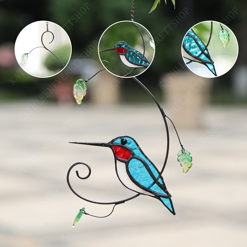 100% Handmade Stained Glass Window Decor,glass Window Hanging Art ...