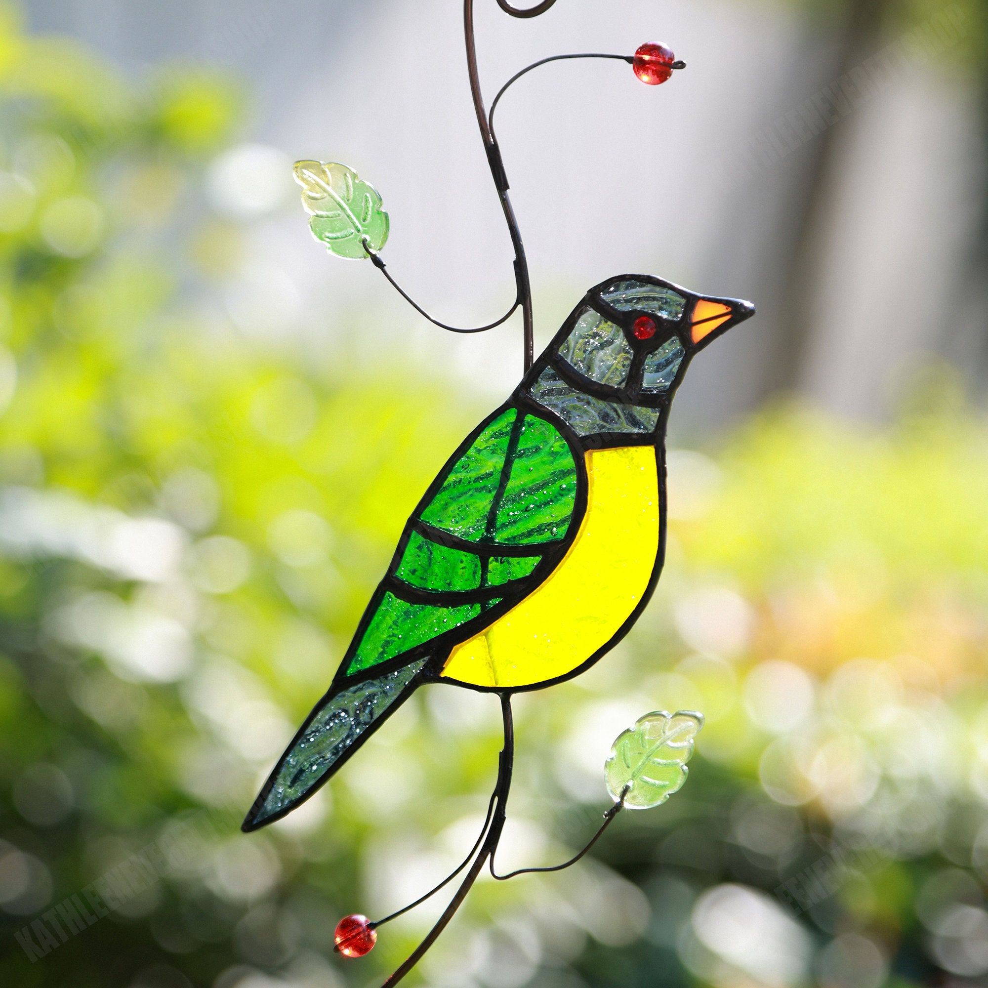 100% Handmade Stained Glass Window Decor,glass Window Hanging Art ...