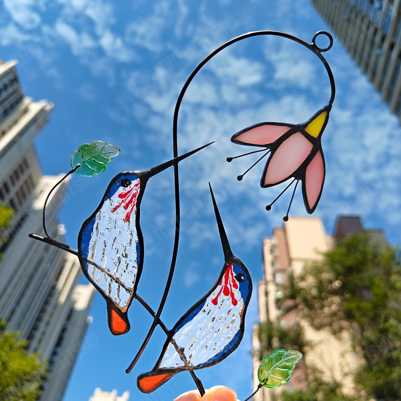 100% Handmade Stained Glass Window Decor,glass Window Hanging Art ...