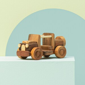 Wooden Toy Car, Toddler Toy, Wooden Car Push Toy for Baby Gift, Baby ...