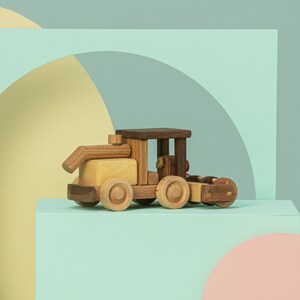 Wooden Combine Harvester Toy, Personalized Toy / HANDMADE - Etsy