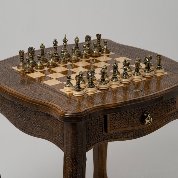 Chess Table - Etsy UK