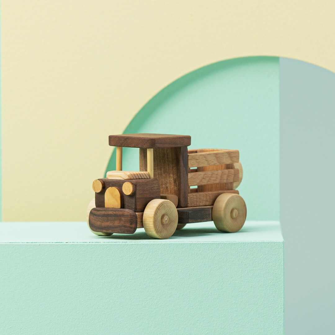 Mini Truck Toy, Wooden Toys, Mini Truck Car Toy, Handmade Eco Toys ...