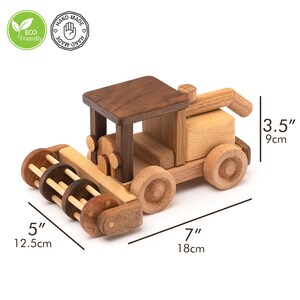 Wooden Combine Harvester Toy, Personalized Toy / HANDMADE - Etsy