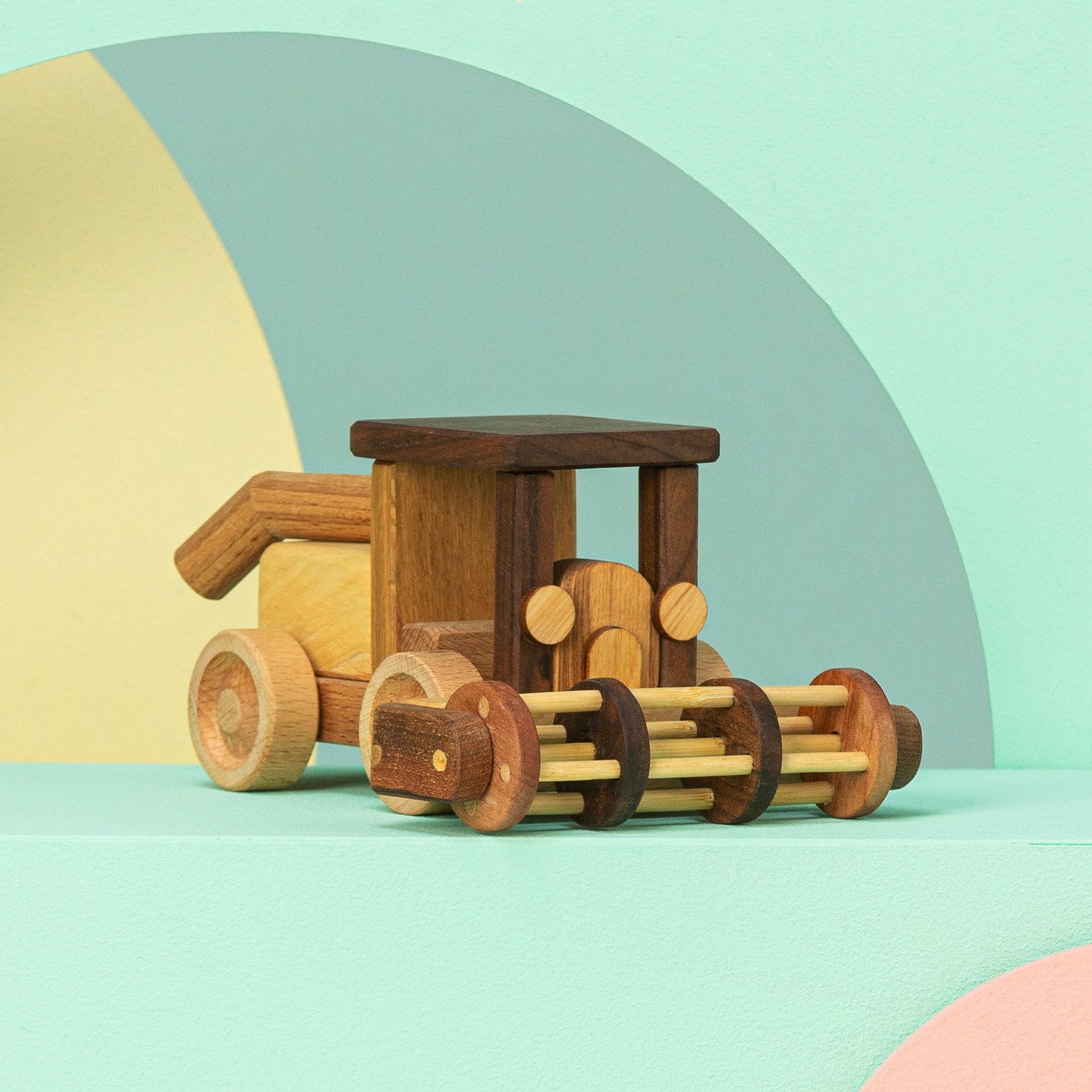 Wooden Combine Harvester Toy, Personalized Toy / HANDMADE - Etsy
