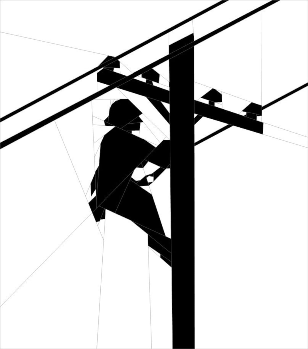 PDF Foundation Paper Piece Pattern: Line Mechanic Quilt Pattern ...