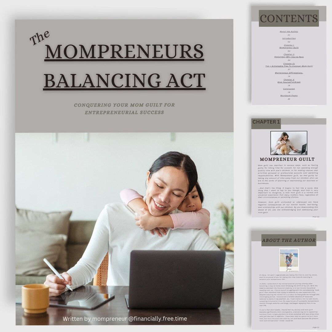 The Mompreneurs Balancing Act - Etsy