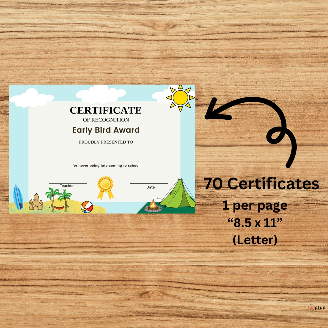 Summer-themed Editable Class Awards for a Stellar End-of-year ...