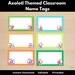 Adorable Axolotl Student Name Tags - Fun & Colorful Classroom Décor - Etsy