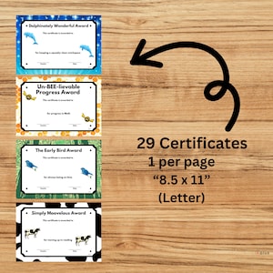 Editable Animal Themed End of Year Awards - Etsy