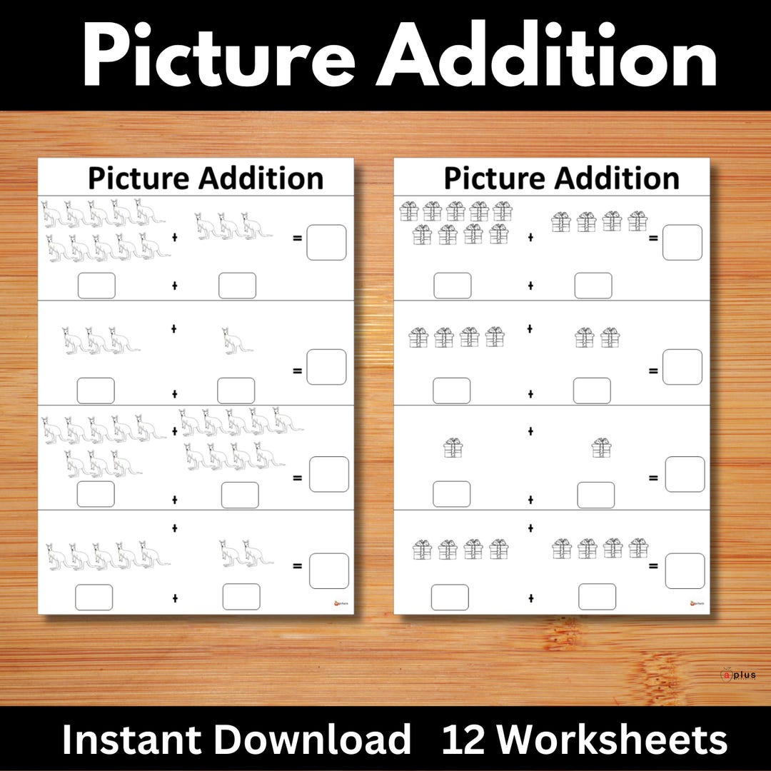 Educational Addition Activities for Children: 12 NO PREP Math ...