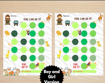 Superhero-themed Reward Chart for Kids Behavior Tracking for Positive ...