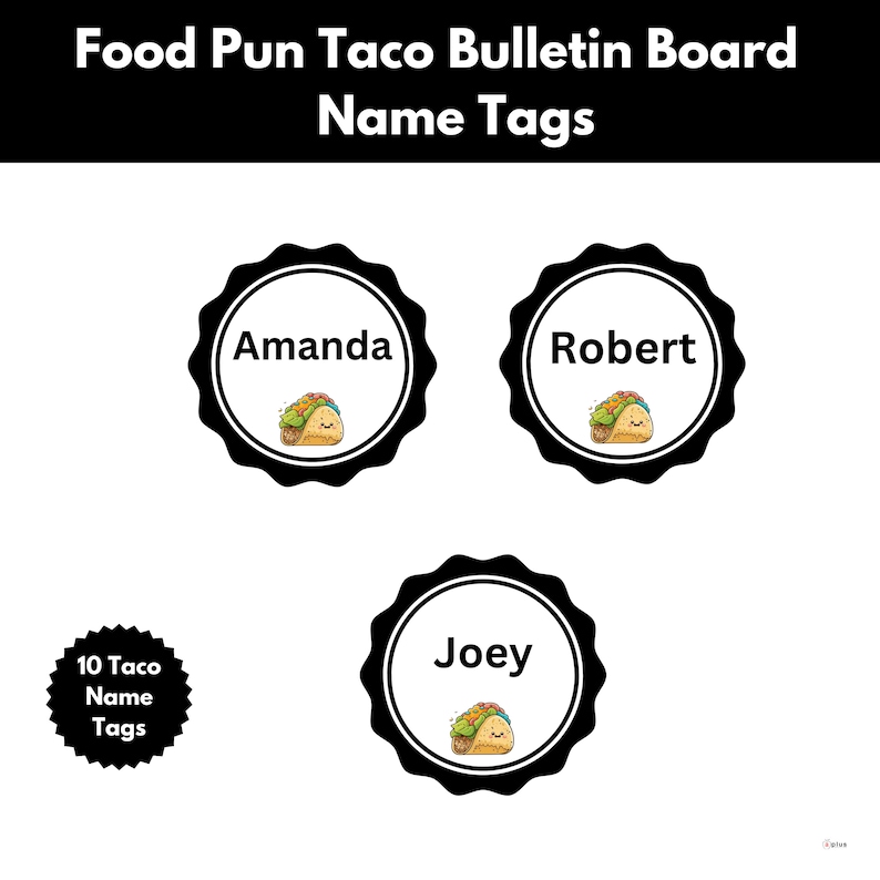 Editable Taco-themed Bulletin Board for Back to School - Personalize ...