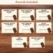 Printable Chocolate-themed Achievement Award Certificates for End of ...