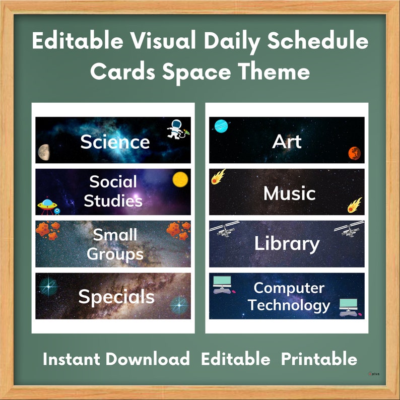 Space-themed Classroom Displays Keep Your Students Organized and on ...