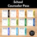 Editable School Counselor Appointment Slip Template - Instant Download ...