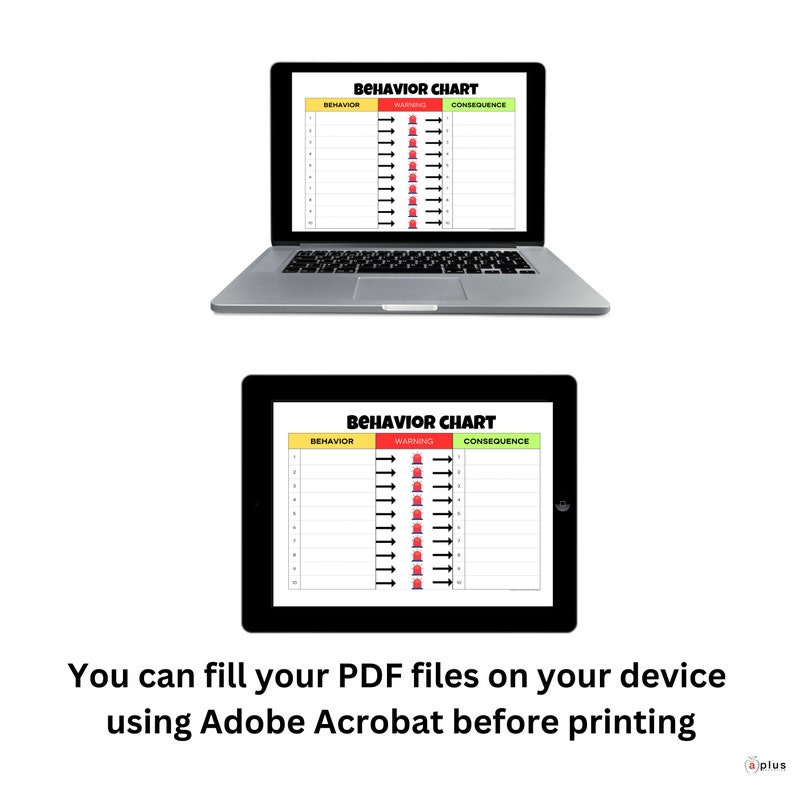 1 Strike Warning Chart for Kids Behavior Management | Behavior ...