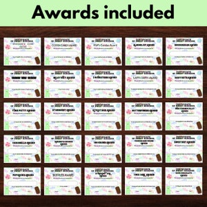 Editable Candy Bar Awards: End of Year Student Certificates (PDF ...