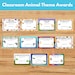 Editable Animal Theme Awards for Students - Customizable Classroom ...