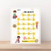 Superhero-themed Reward Chart for Kids Behavior Tracking for Positive ...