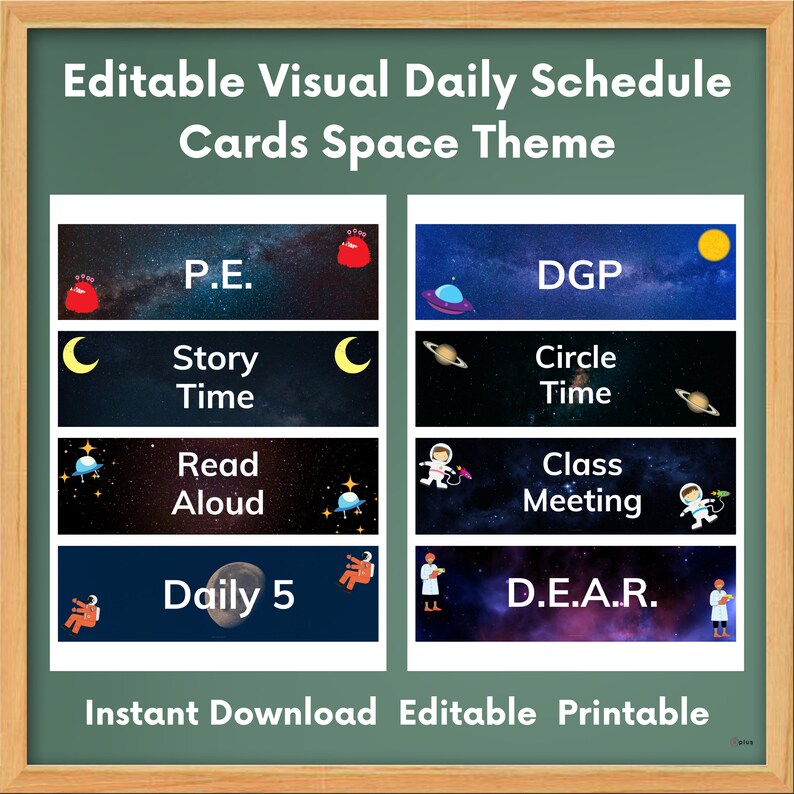 Space-themed Classroom Displays Keep Your Students Organized and on ...