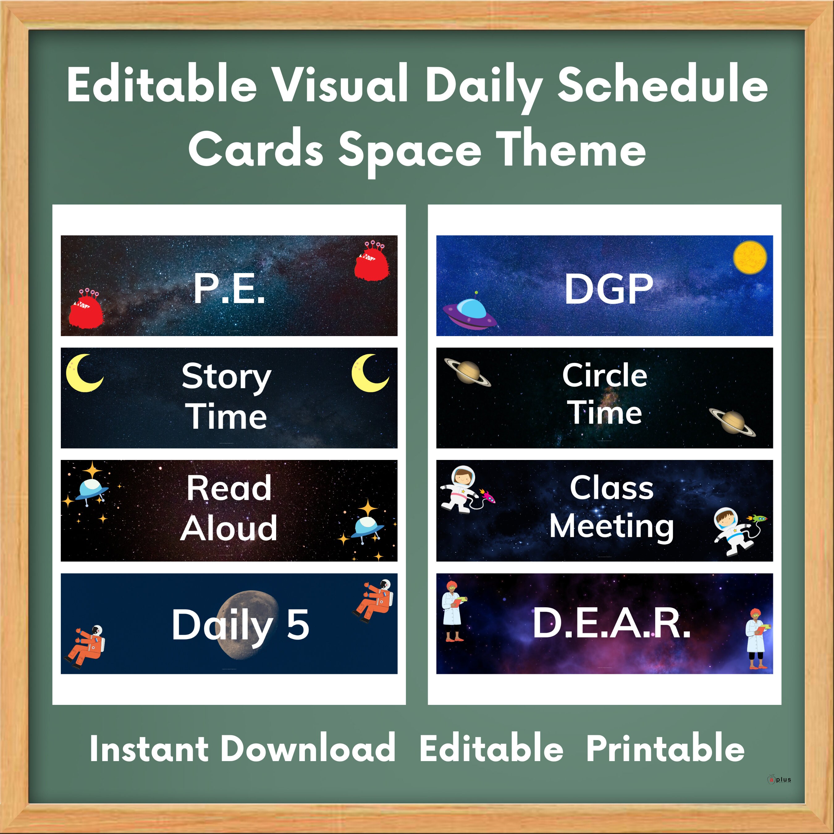 Space-themed Classroom Displays Keep Your Students Organized and on ...