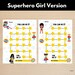 Superhero-themed Reward Chart for Kids Behavior Tracking for Positive ...