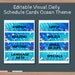 Ocean-themed Daily Agenda Display: Editable Classroom Schedule for ...