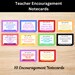 Teacher Encouragement Note Cards Printable Motivational Quotes - Etsy
