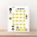 Superhero-themed Reward Chart for Kids Behavior Tracking for Positive ...