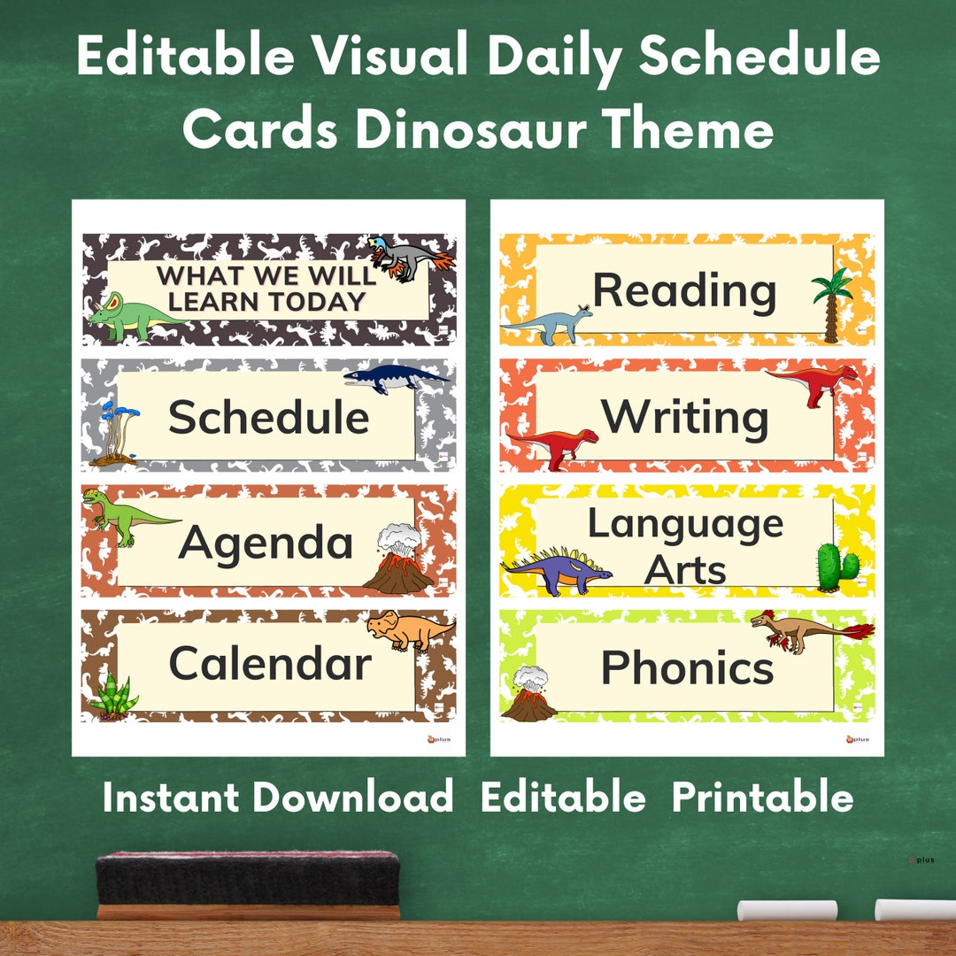 Dinosaur-themed Classroom Displays for Back-to-school Organization - Etsy