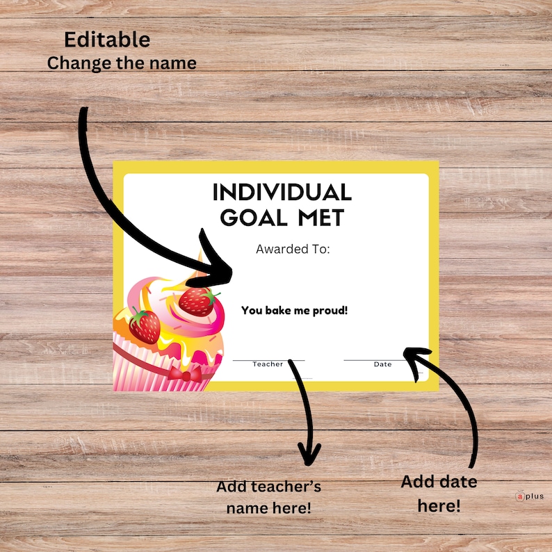 Make End of School Year Extra Special With Cupcake Inspired Student ...