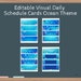 Ocean-themed Daily Agenda Display: Editable Classroom Schedule for ...