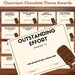 Printable Chocolate-themed Achievement Award Certificates for End of ...