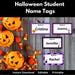 Editable Halloween Name Tags: Classroom Decor Printable (PDF) - Etsy