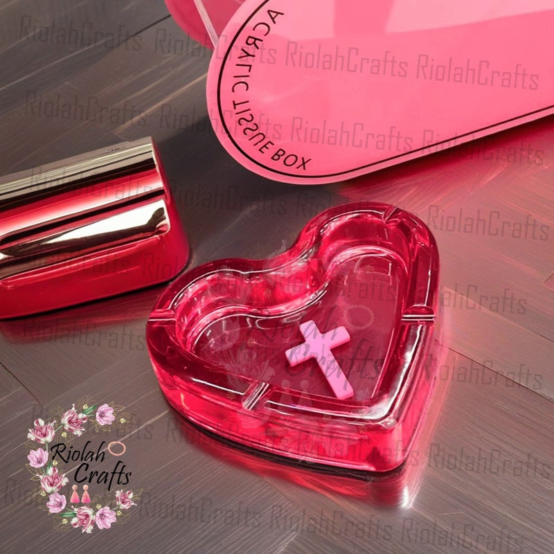 Resin Heart Ashtray - Etsy