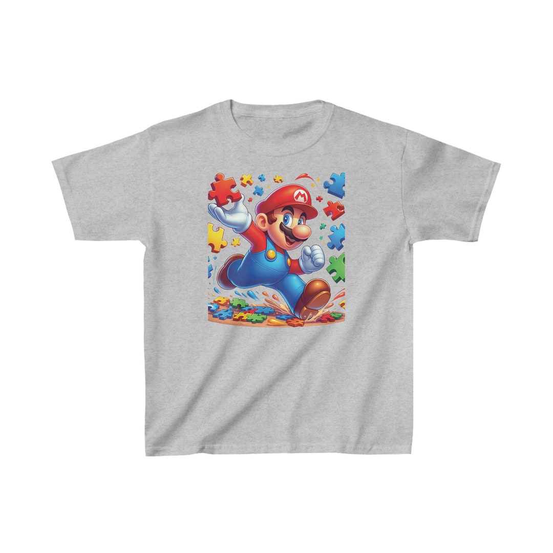 Mario Bros Autism Design - Etsy