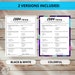 1984 Trivia Game 40th Birthday Born in 1984 Printable Games Adult ...