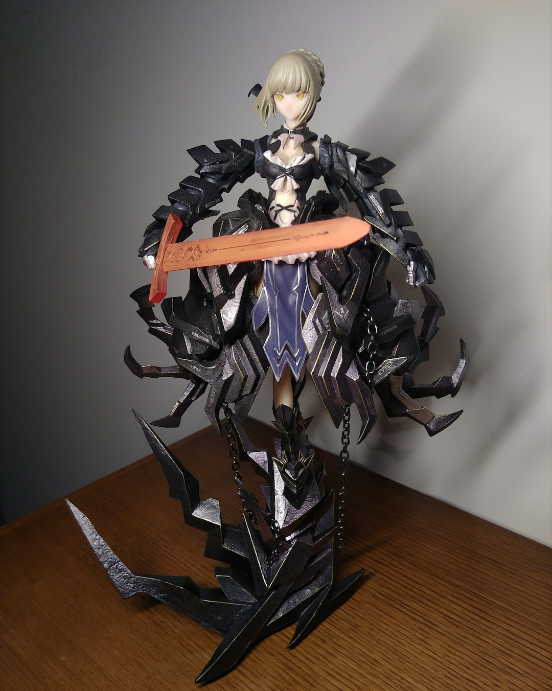 Saber Figure Limited Fate Figurine Amazing Anime Girl Statue Action ...