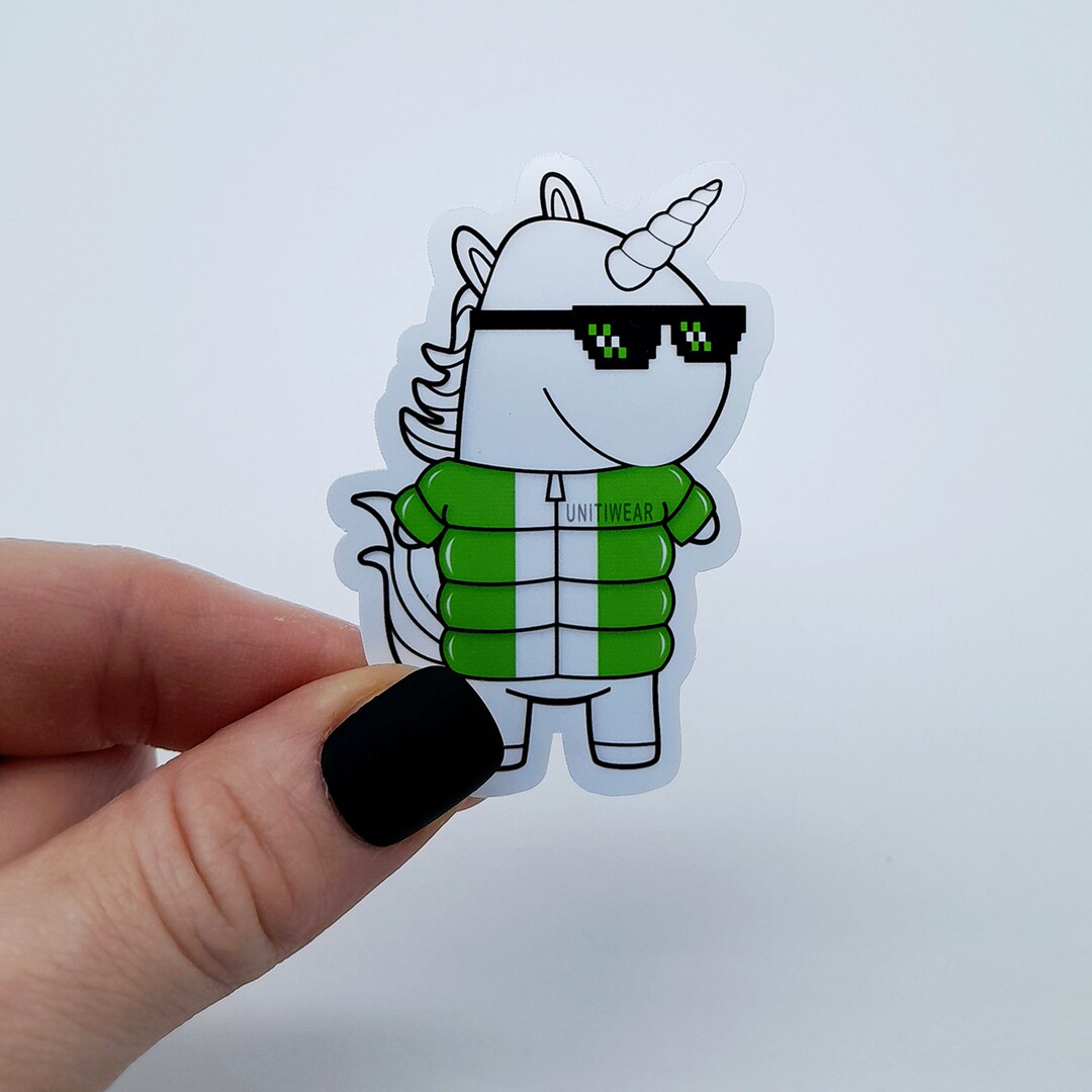 Unicorn Vinyl Stickers World Flag Sticker Nigeria Vinyl Sticker Unicorn ...