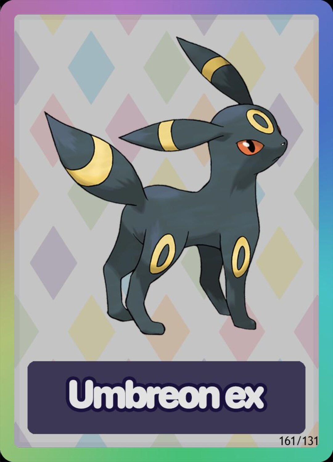 Prismatic Evolutions - Printable Pokémon Binder Placeholder Cards ...