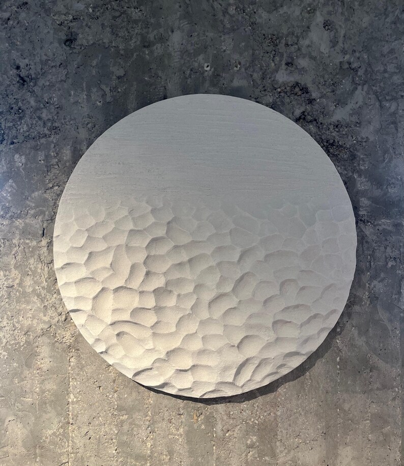 Abstract Handmade Circular Wall Art | Graphic Wall Piece | Relief Wall ...