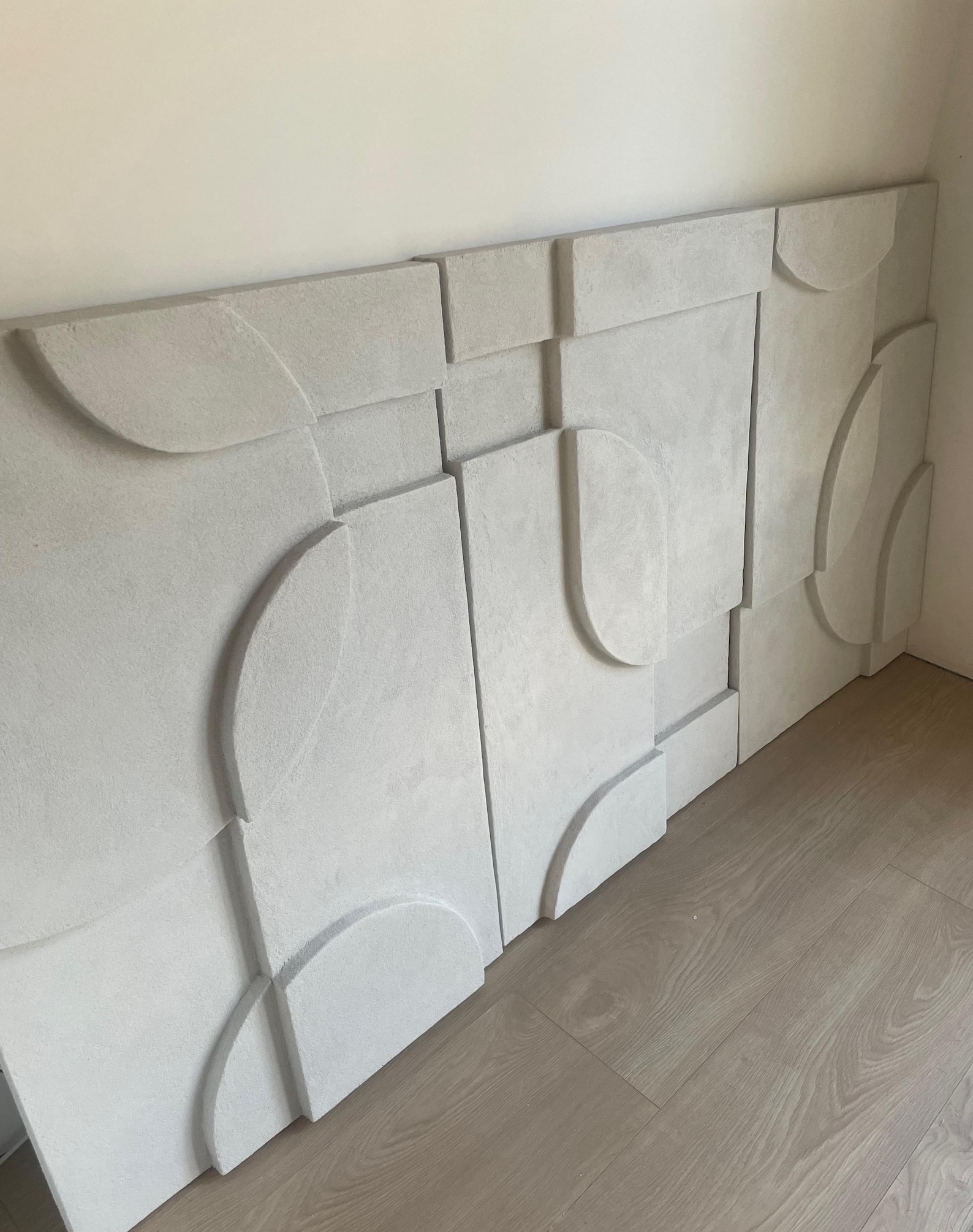 Triptych Handmade 3D Wall Art | Set of 3 | Unique Relief Wall Painting ...