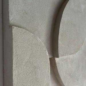 Abstract 3D Wall Art | Graphic Handmade Wall Piece | Custom Relief Wall ...