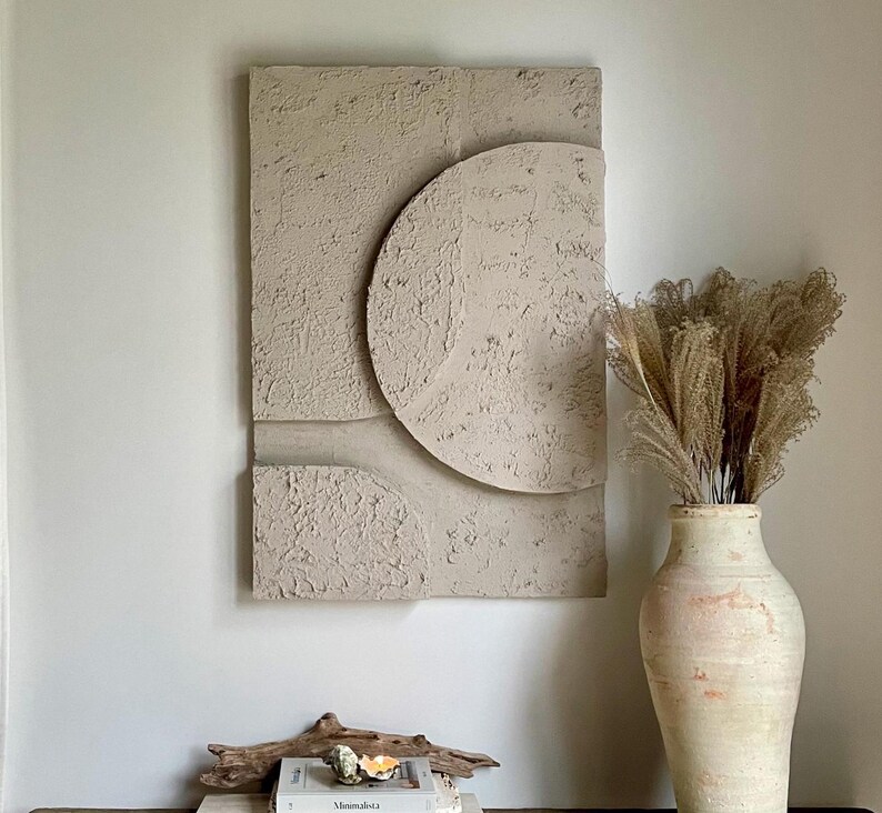 Abstract 3D Wall Art, Graphic Wall Piece, Custom Relief Wall Painting ...