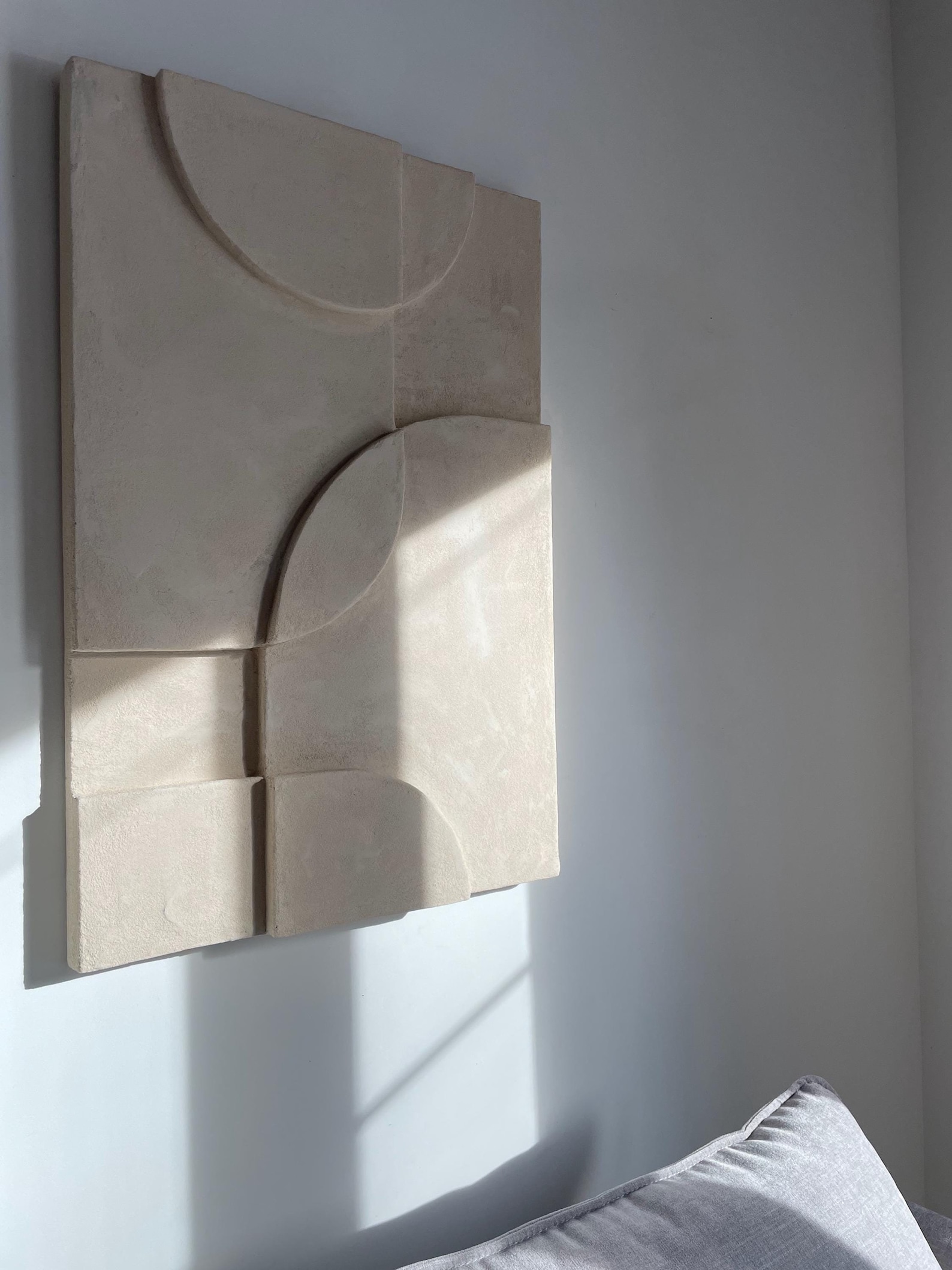 Abstract 3D Wall Art | Graphic Wall Piece | Custom Relief Handmade Wall ...