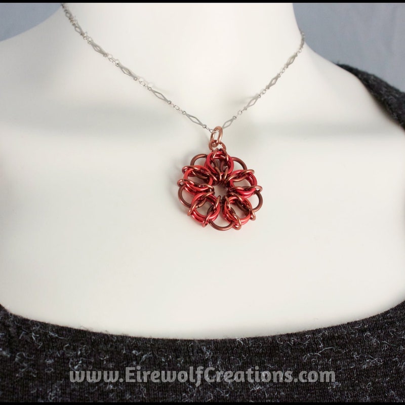 Chainmaille Pendant - Etsy